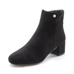 Lascana Stiefelette Damen Gr&ouml;&szlig;e 37 schwarz Winterschuhe