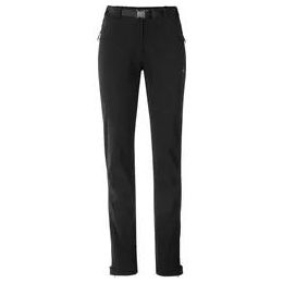 Outdoorhose LPO "Damen Trekkinghose Gwen", Damen, Gr. 48/50 (XL), Normalgrößen, schwarz, 92% Polyamid, 8% Elasthan, Hosen