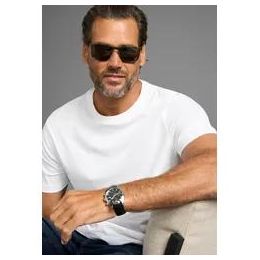 MAN'S WORLD Sonnenbrille MAN'S WORLD, Damen, schwarz (anthrazit matt), matt, Sonnenbrillen, mit matt-anthrazit farbenden Rahmen - NEW