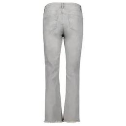 Slim-fit-Jeans Betty Barclay "Damen Slim Fit-Hose mit Waschung", Damen, Gr. 34, Normalgrößen, blau (light grau denim), Denim/Jeans, Obermaterial: 99% Baumwolle, 1% Elasthan., slim fit, Jeans
