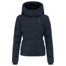Steppjacke Ragwear "Harlen YOUMODO", Damen, Gr. M (38), navy, Obermaterial: 100% Polyester. Innenfutter: 100% Polyester. Wattierung: 100% Polyester, tailliert h&uuml;ftlang, Rundhals, &Auml;rmel ohne &Auml;rmelschlitz Rippb&uuml;ndchen, Jacken Steppjacke, Wasserdichte Winterjacke mit Kapuze