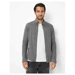 Businesshemd Brax "Style DANIEL", Herren, Gr. XXL, Normalgrößen, dunkelgrau, 100% Baumwolle, Hemden