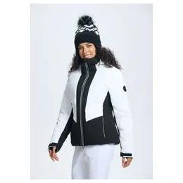 Skijacke Icepeak "Icepeak Jacke Ellinwood", Damen, Gr. 36, weiß, 100% Polyester, Jacken