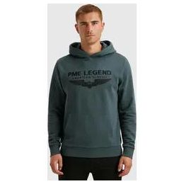 PME-Legend Kapuzensweatshirt PME LEGEND "Hooded soft terry with logo", Herren, Gr. 3XL, stargazer, Sweatware, Obermaterial: 80% Baumwolle, 20% Polyester, regular fit taillenbedeckt, B&uuml;ndchen, Sweatshirts, mit Logo Print