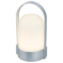 Briloner LEUCHTEN LED Außen-Tischleuchte "ASA 7544014", chrom, matt, Leuchten