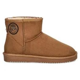 O`Neill Schlupfboots O'NEILL "BESIANA WOMEN MID", Damen, Gr. 37, chestnut, Synthetik, Schuhe, Winterschuhe, Winterboots, Snowboots, Schlupfstiefel