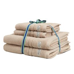 Gant Set Herren Gr&ouml;&szlig;e 70x140cm sand / gr&uuml;n
