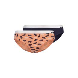 Skiny Underpants girl size 140 Dark blue / Coral / Black / White