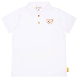 Steiff Collection Shirt Jungen Gr&ouml;&szlig;e 128 beige / wei&szlig;