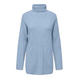 Only Rollkragenpullover in Hellblau - 72% | Größe XS | Damen-pullover-cardigans