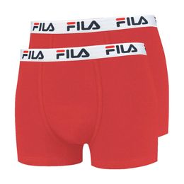 Fila Boxer shorts male size L Grey / Red / White
