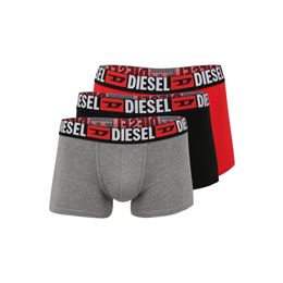 Diesel Boxershorts 'Damien' Herren Gr&ouml;&szlig;e M graumeliert / hellrot / schwarz / wei&szlig;