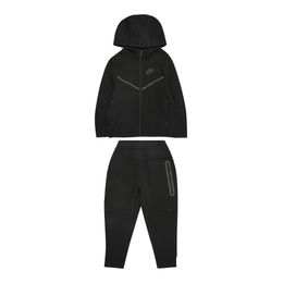 Nike Sportswear Jogginganzug 'TECH FLEECE' Jungen Gr&ouml;&szlig;e 116 dunkelgrau / schwarz