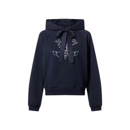 JOOP! Jeans Sweatshirt 'Tinna' Damen Gr&ouml;&szlig;e M navy / wei&szlig;