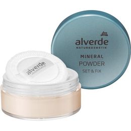 alverde Puder Mineral 01 Porcelain