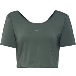 Nike One Classic Funktionstank Damen - grün - Gr. XS - Polyester/Elastan