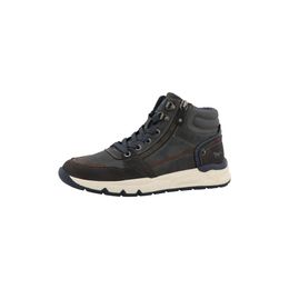 Mustang Lace-Up Boots 'Mart' male size 48 Dark brown / Anthracite / Dark grey