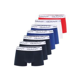 Gant Boxershorts Herren Gr&ouml;&szlig;e L blau / navy / rot / wei&szlig;