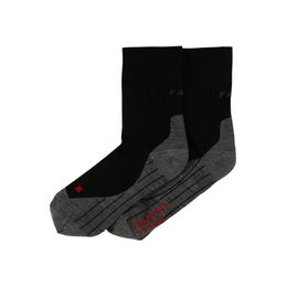 Falke Laufsocken Damen Gr&ouml;&szlig;e 35/36 graumeliert / schwarz