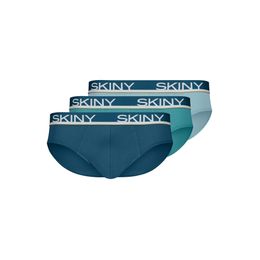 Skiny Slip Herren Gr&ouml;&szlig;e L t&uuml;rkis / hellblau / petrol / wei&szlig;