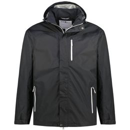 Gro&szlig;e Gr&ouml;&szlig;en Blue Wave Funktionsjacke, wind- und wasserdicht Farbe schwarz Gr&ouml;&szlig;e: 3XL