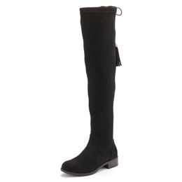 Lascana Overknees Damen Gr&ouml;&szlig;e 40 schwarz Winterschuhe