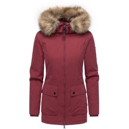 Ragwear Mantel 'Monadetta Youmodo' Damen Gr&ouml;&szlig;e S rot Wintermantel