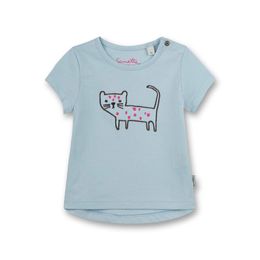 Sanetta Shirt Jungen Gr&ouml;&szlig;e 62 blau / pink / schwarz
