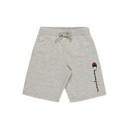 Champion Authentic Athletic Apparel Shorts Jungen Gr&ouml;&szlig;e 116 graumeliert / rot / schwarz / wei&szlig;