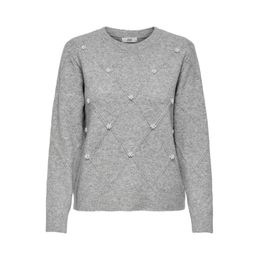 Jacqueline de Yong JDY Pullover 'JDYBELLA' Damen Gr&ouml;&szlig;e XS hellgrau