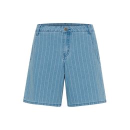 Culture Shorts 'CU Renny' Damen Gr&ouml;&szlig;e 34 blue denim / wei&szlig;