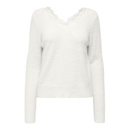 Only Pullover 'ONLPIUMO' Damen Gr&ouml;&szlig;e L wei&szlig;