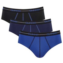 Sloggi Slip Herren Gr&ouml;&szlig;e M blau / schwarz / wei&szlig;