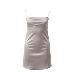Kendall For ABOUT YOU Kleid 'May' Damen Gr&ouml;&szlig;e 34 silber Winterkleid