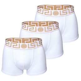 Versace Boxershorts Herren Gr&ouml;&szlig;e S gold / wei&szlig;
