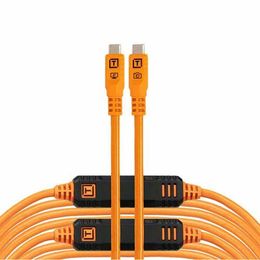 TETHER TOOLS TetherPro USB-C Optima 10G gerade orange 9,4m