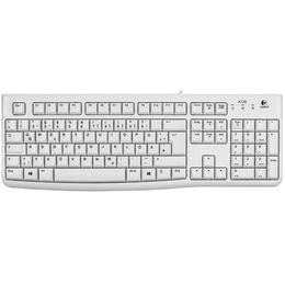 Logitech K 120 Keyboard OEM USB white