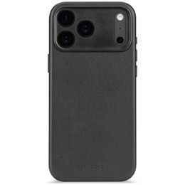 Decoded Leather Backcover iPhone 17 Pro Black