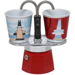Bialetti MINI EXPRESS Set Magritte rot