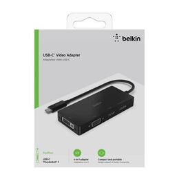 Belkin USB-C auf HDMI / VGA / DisplayPort-Adapter AVC003btBK