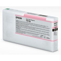 Epson Tintenpatrone vivid light magenta T 913 200 ml T 9136N