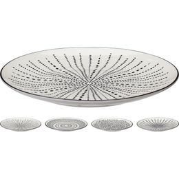 SONSTIGE Speiseteller WHITE & BLACK