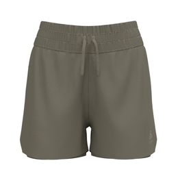 Odlo Zeroweight 3 Inch 2-In-1 Short Bekleidung Damen grau