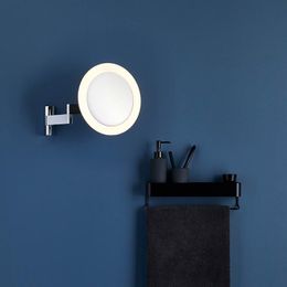 Illumina astro Niimi Kosmetikspiegel, mit Beleuchtung, Vergrößerung 5-fach, 1163008,