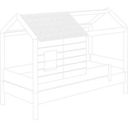 Spielbett-Dachelement Paidi "TINY HOUSE", wei&szlig; (kreidewei&szlig;), B:0,49m L:0,65m, MDF, Dachpappen, individuell verstellbar, patentierter Paidi-Sicherheitsverschluss