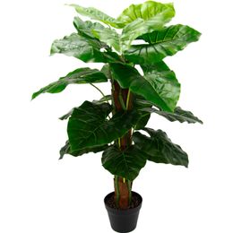 Kunstpflanze I.GE.A., grün, B:45cm H:84cm T:45cm, Polyester, Kunstpflanzen