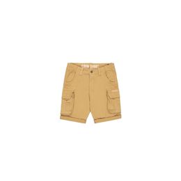 Shorts Alpha Industries "Crew Short", Herren, Gr. 29, Normalgrößen, beige (sand), Obermaterial: 98% Baumwolle, 2% Elastan; Futter: 100% Baumwolle, Hosen