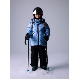 Skihose name it "NKNSLOPE10 PANT SKI EDITION FO NOOS", Kinder, Gr. 134, N-Gr, schwarz, Web, Obermaterial: 100% Polyester, unifarben mit Farbeinsatz, regular fit, Hosen