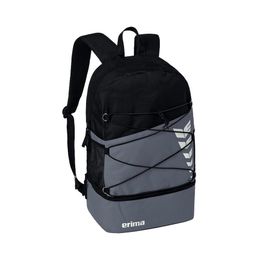 Erima Sports Backpack male Grey, Black size One Size
