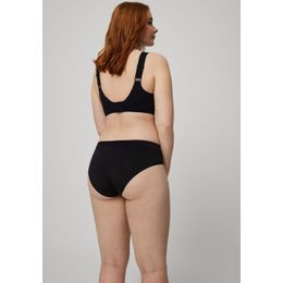 Shapingslip YSABEL MORA, Damen, Gr. M, schwarz, Obermaterial: 75% Polyamid, 25% Elasthan, unifarben, Unterhosen, aus verstärktem Material und mit bedeckter Passform